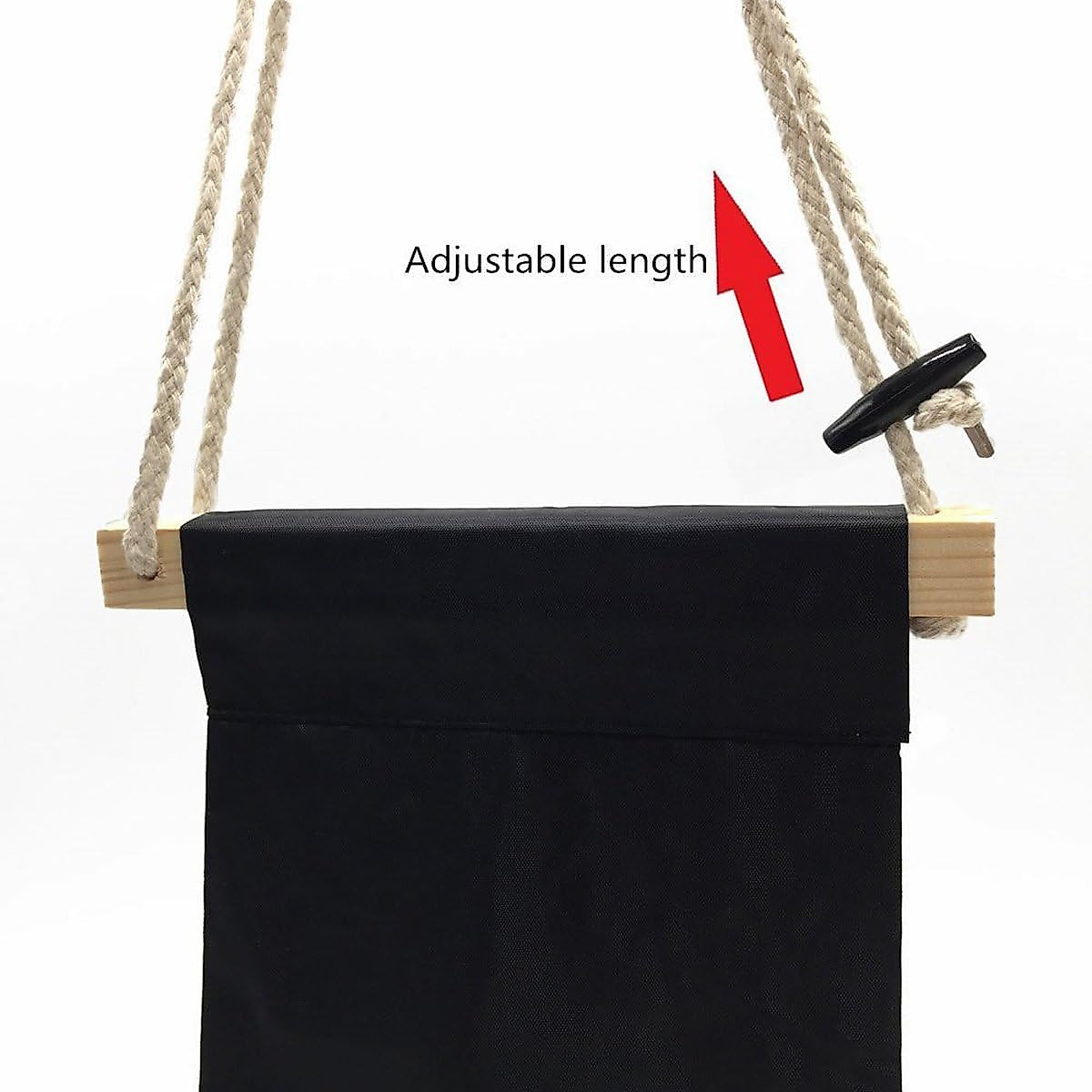 Office Foot Hammock Under Desk Footrest, Adjustable Desk Foot Rest Stand Replace Footstools for Home, Office Study and Relaxing, 1pc/Box Black