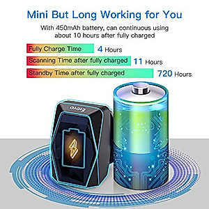 Upgraded Eyoyo 1D Wireless Ring Barcode Scanner Bluetooth, 3-in-1 USB Wired Inventory Bar Code Scanner Fast Scanning Portable Mini Finger Barcode Reader for Tablet iPhone IPad Android Windows Mac