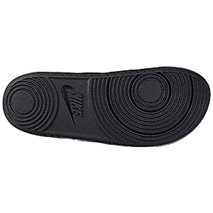 Nike Women's Offcourt Duo Slides (5, Metallic Gold/Black/Black)