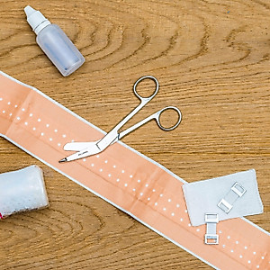 Utopia Care Medical Scissors - EMT and Trauma Shears - 5.5 Inch Nursing and Surgical Scissors - Stainless Steel Bandage Scissors for Nurses (Silver)