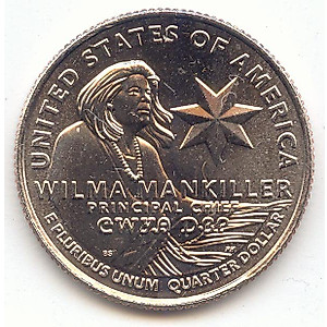 2022 P American Women, Washington Wilma Mankiller Quarter Uncirculated
