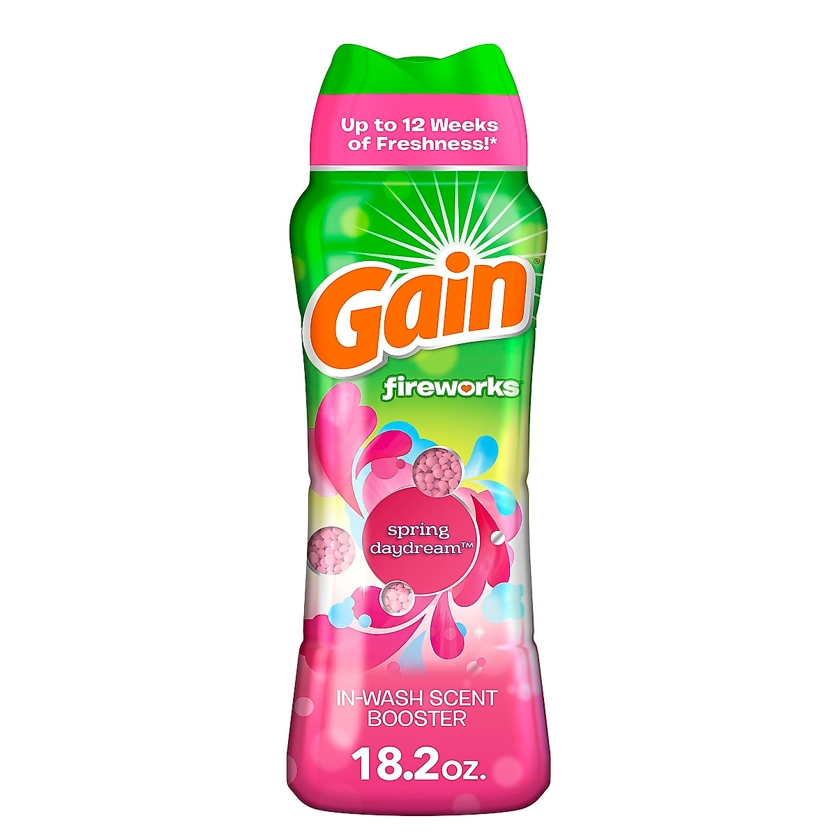 Gain Fireworks Laundry Scent Booster Beads, Spring Daydream, 18.2 fl oz, HE Compatible