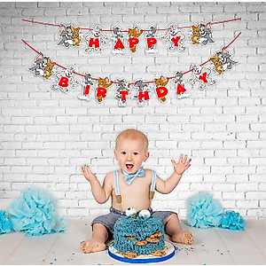 Seyal® Tom & Jery Happy Birthday Banner