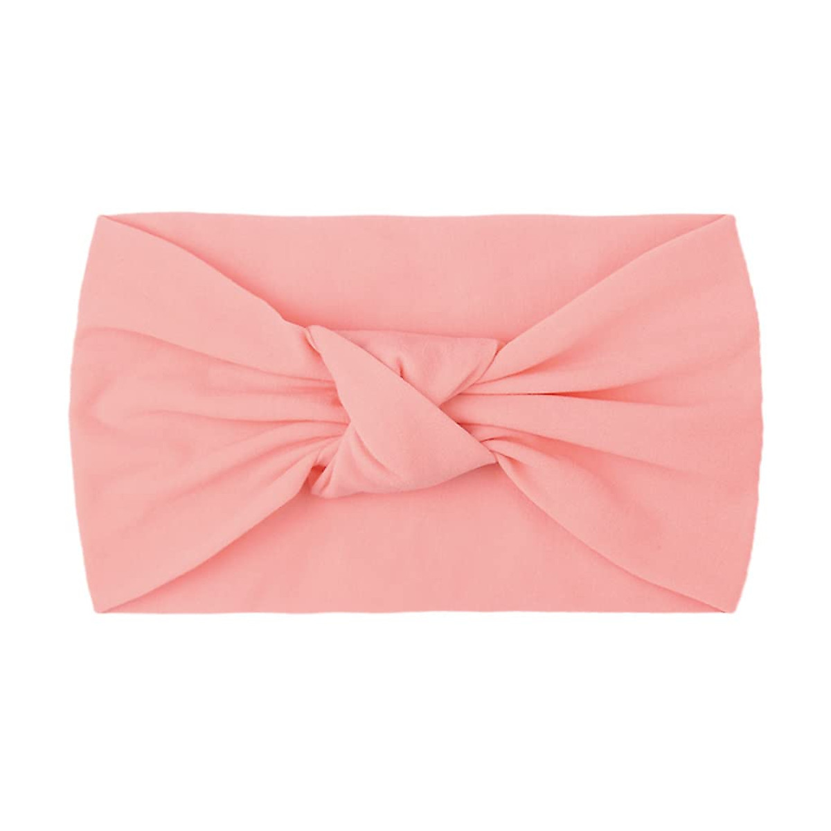 Whteian Baby Girls Headbands Newborn Infant Toddler Hairbands Turban Knotted Bows Children Hair Accessories (23 - Color)