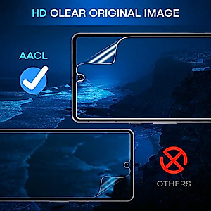 AACL [4-Pack] Pixel 7 Screen Protector for Google Pixel 7 5G [Not Glass] - Screen Protector for Pixel 7 Hybrid Film [7H][Fingerprint Compatible][Alignment Tool]