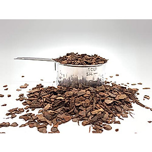 Pine Bark Fines for Bonsai, Orchids and Other Potted Plant Soil mixes. 1/4" Particle Size, 2 Quart re-sealable Bag by The Bonsai Supply