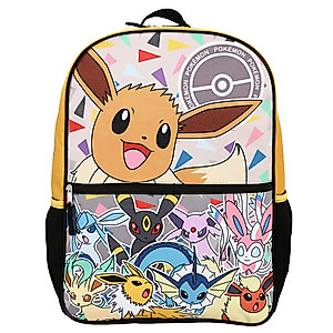 Pokemon Eevee Kids 16’’ Hooded Backpack