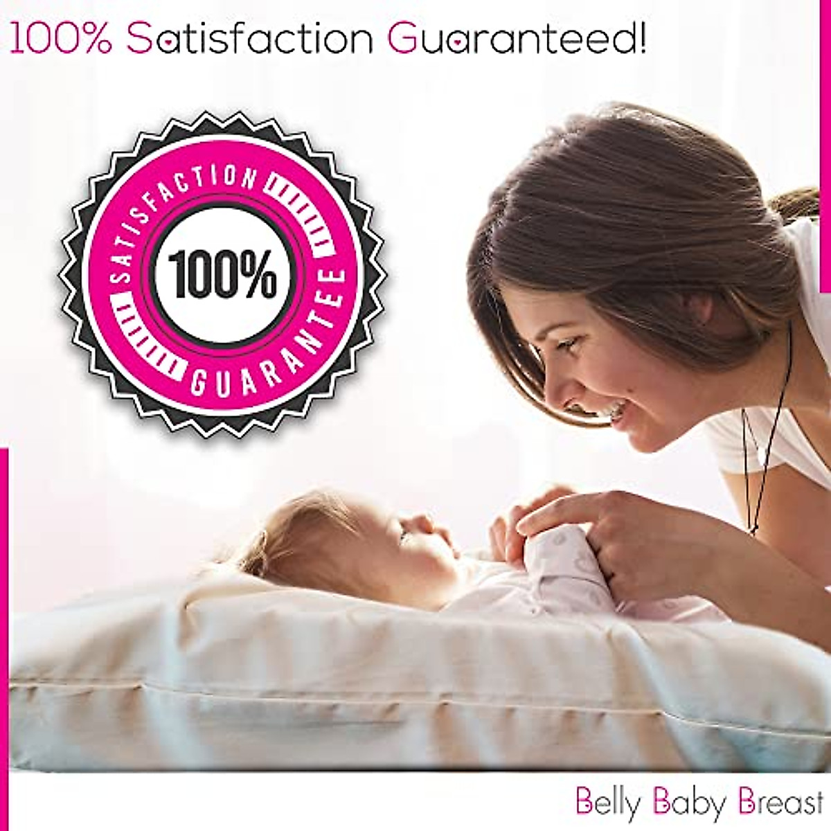 Belly Pillow Pregnancy Pillow | Stomach Sleeper | Belly Down Sleeping Maternity Pillow | Face Down Pillow | Pregnancy Pillows for Sleeping on Stomach | Belly Baby Breast