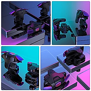 Mikikit Phone Handle 3 Pairs Mobile Mobile Game Controller Mobile Phone Gaming Triggers Gamepad Mobile Game Trigger Controller Joystick Grips