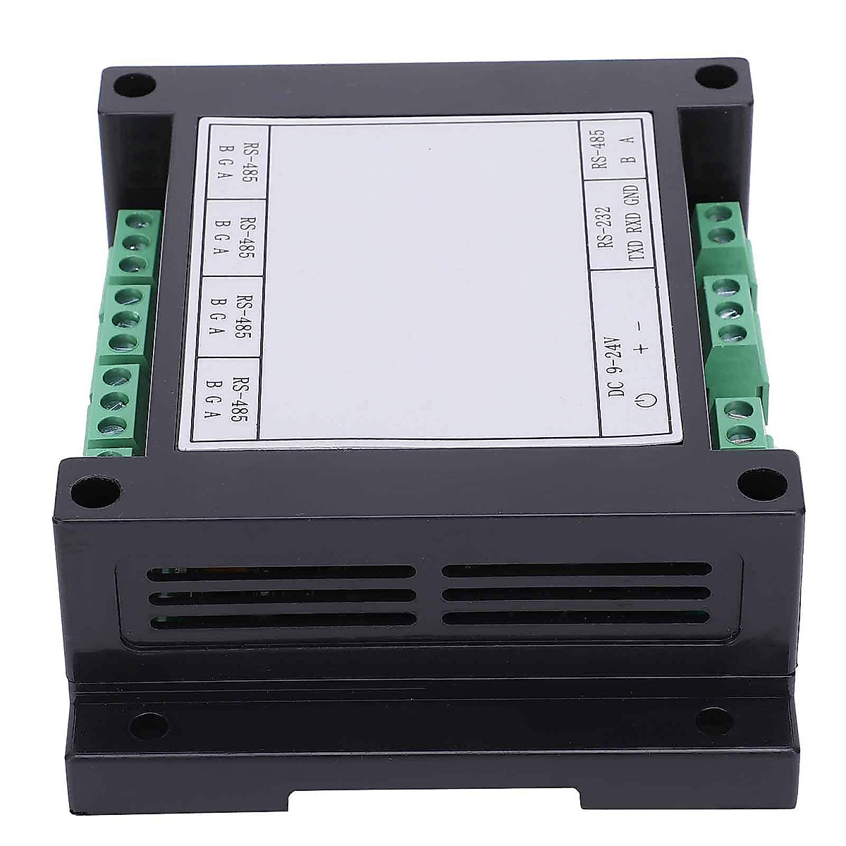 Walfront Repeater Photoelectric Isolation Built‑in DC/DC Isolated Power Supply Module Industrial Grade 4‑Channel RS485 Hub Sharer Splitter 300bps-115.2Kbps