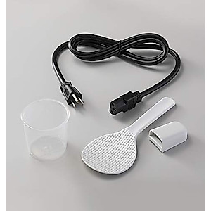 Zojirushi NS-RPC10KTWA Automatic Rice Cooker & Warmer, 5.5-Cup, White