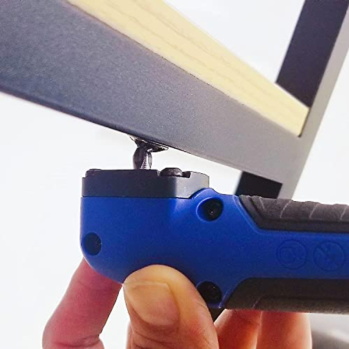 Qjin Right Angle Drill Adapter 1/4 Inch 90 Degree Angle Drill Attachment