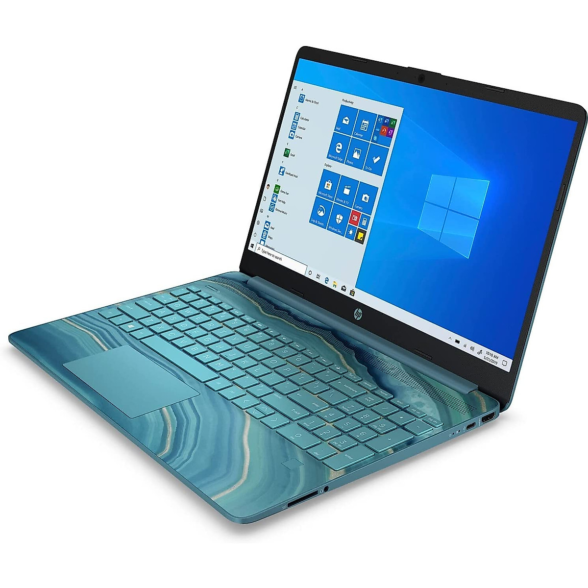 HP Laptop 15-dy4005cy 15.6" HD (1366 x 768) Touchscreen, Intel Core i5-1155G7, Intel Iris Xe Graphics, 12GB DDR4 RAM, 512GB SSD Storage, Windows 11 Home, Underwater Teal