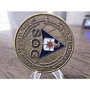 Central Intelligence Agency Special Activities Division Special Operations Group CIA SOG Challenge Coin