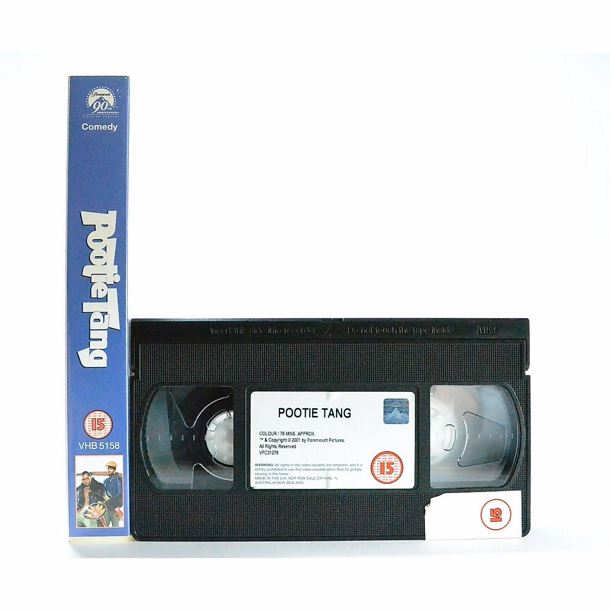 Pootie Tang: Film By Louis C.K. - Comedy (2001) - Large Box - Chris Rock - VHS