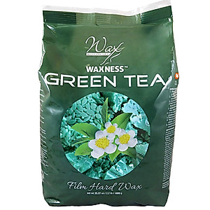 Waxness Wax Necessities Film Hard Wax Beads Green Tea 2.2 Pound