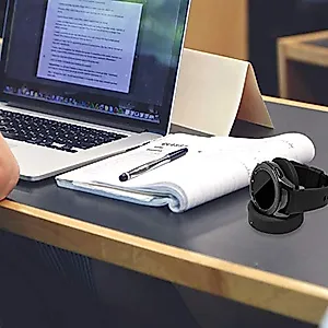 Charger Compatible with Samsung Galaxy Watch 42mm/46mm, Upgraded Charging Cradle Dock for Samsung Galaxy Watch SM-R800/R810/R815 Smart Watch Charger (Not for Active), Black