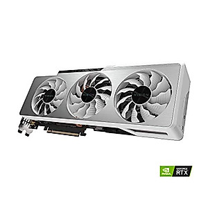GIGABYTE GeForce RTX 3090 Vision OC 24G Graphics Card, 3X WINDFORCE Fans, 24GB 384-bit GDDR6X, GV-N3090VISION OC-24GD Video Card