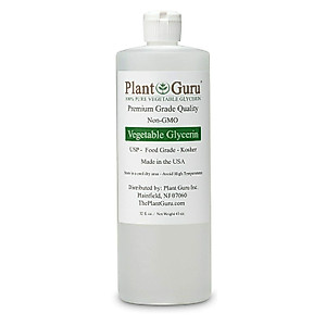 Vegetable Glycerin and Propylene Glycol 32 oz. Each Food Grade USP Kosher 99.9% Pure