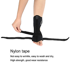 ZJchao Ankle Brace, Adjustable Support Ankle Brace Support Stabilizer for Basketball, Soccer, Volleyball, Football & Baseball Running, Injury Recovery, Sprains, Breathable Ankle Wrap for Men, Women