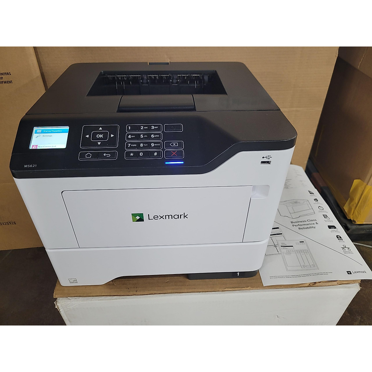 Lexmark MS621dn Monochrome Laser Printer