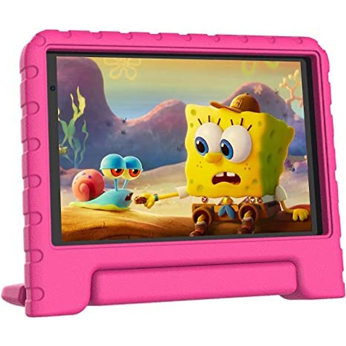 JUSYEA Kids Tablet 7 inch Android 11 - Kids for Tablet with Case - Quad Core - RAM 2GB | 32GB ROM - Kids Edition Tablets J8-3500mAh Battery | WiFi | Bluetooth, Entertainment | Education (Pink)