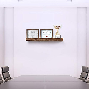 Emfogo Certificate Frames 8.5 x 11 Picture Frames Diploma Frame with Stand Rustic Wood Document Frame with High Definition Glass for Wall or Tabletop Display Set of 2 Carbonized Black