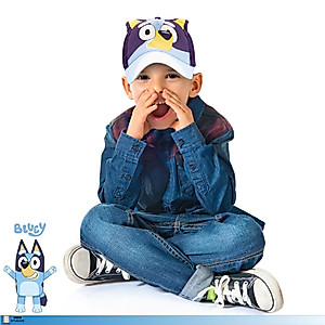Bluey Hat Toddler Baseball Cap – Cute Hat for Kids, Adjustable Toddler Ball Cap, Bluey, Bingo, Bandit