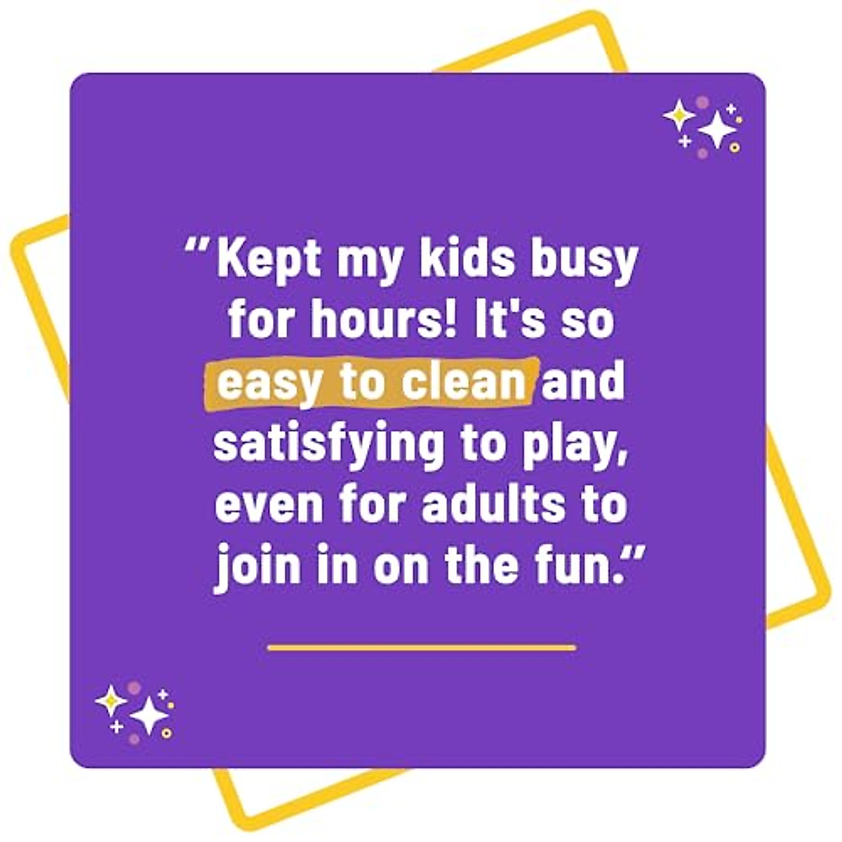 Kinetic Sand, Squish N’ Create Playset, with 13.5oz of Blue, Yellow, and Pink Play Sand, 5 Tools, Sensory Toys for Kids Ages 3 and Up