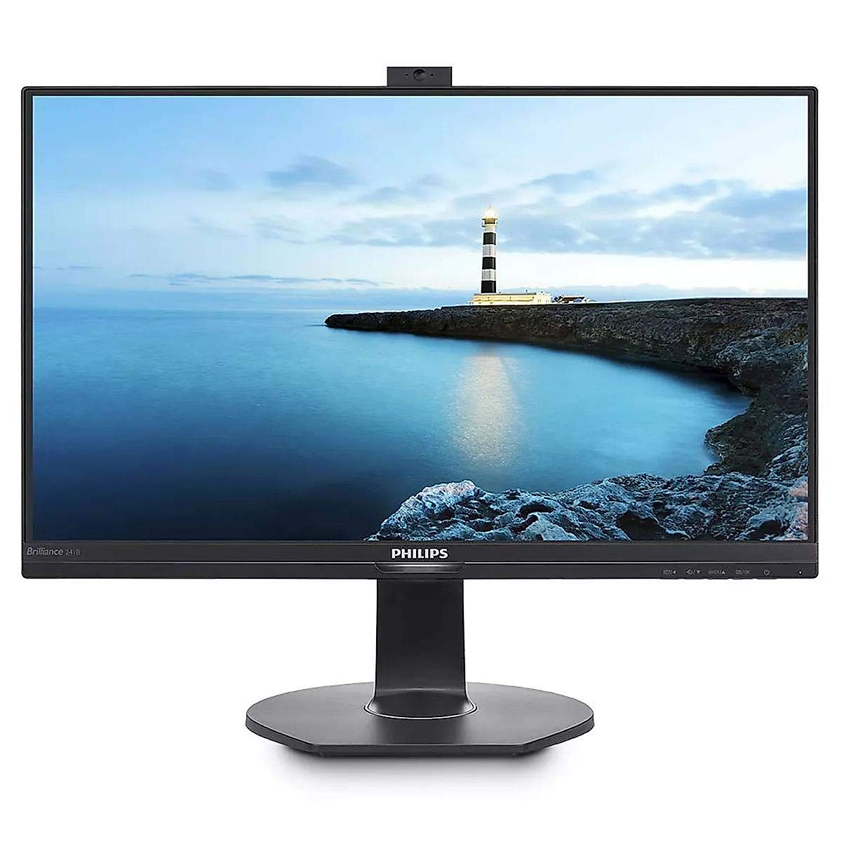 AOC Brilliance 241B7QPJKEB/27 23.8" Full HD 16:9 LCD Monitor with PowerSensor, Textured Black