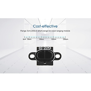 youyeetoo TF-LC02 Lidar Ranging Module 3-200CM Small Light Easy Install UART IIC Arduino Raspberry Pi Robot Car Drone Smart Home