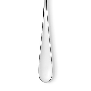 Alessi Nuovo Milano - Design Dessert Spoon Set, Stainless Steel, 6 pieces