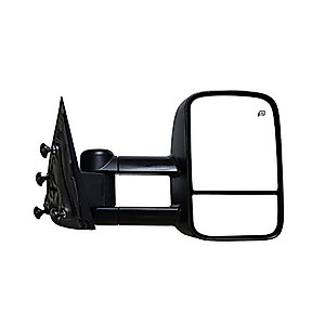 AERDM Towing Mirrors Replacement fit for 2014-2018 Chevy GMC Silverado Sierra 1500 2015-16 2500 HD 3500 HD Power Heated Mirrors