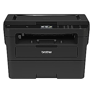 Brother Compact Monochrome Laser Wireless All-in-One Printer HL-L2395DW, Flatbed Copy & Scan, Auto Duplex Printing, 2.7" Color LCD touchscreen Display, 36 ppm, Cloud-Based Printing & Scanning+GM Cable