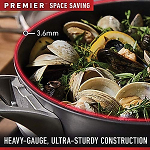 Calphalon Premier Space Saving Nonstick 8qt Multi-Pot