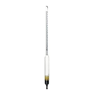 Kimble Chase 52110-1012 Precision Specific Gravity Hydrometer, Graduated from 1.000 Degree-1.220 Degree SG