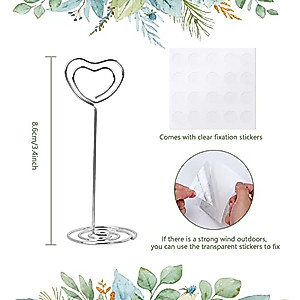 Ayfjovs 26 Pieces Wedding Table Numbers Holders with Cards(1-25 + Head Table) Double Sided Table Numbers for Wedding Reception, Baby Shower, Bridal Party 4x6 Inch