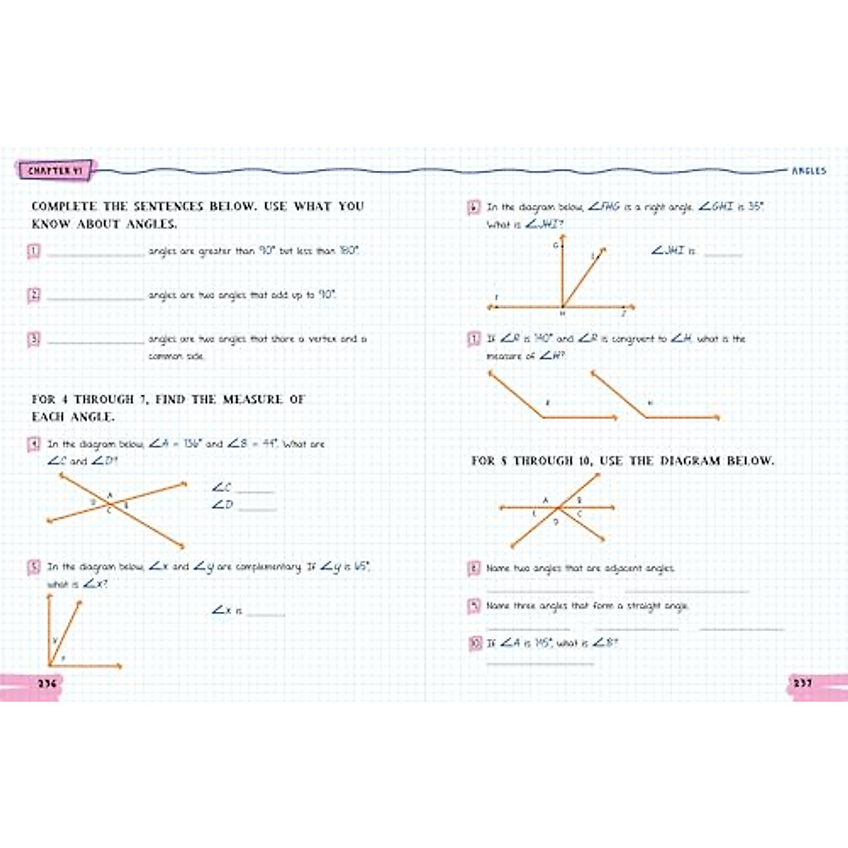 The Big Fat Middle School Math Workbook: 600 Math Practice Exercises (Big Fat Notebooks)