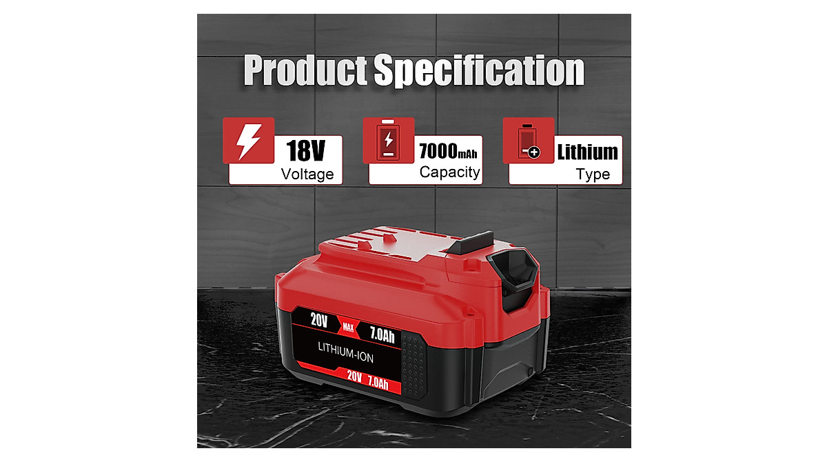 POWTREE 7000mAh 20V Battery for Craftsman V20 Tools