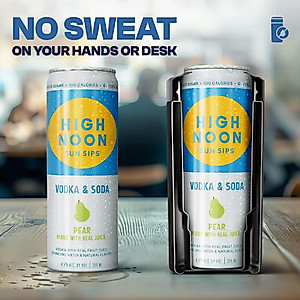 Frost Buddy Universal 2.0 5 Sizes in 1 Insulated Can Cooler - Stainless Steel Can Cooler for 12 oz & 16 oz Regular or Slim Cans & Bottles - Stainless Steel (Cotton Candy)