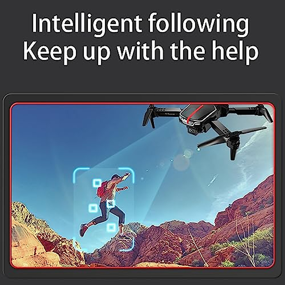 Drone With Camera For Adults, Drone With Dual 1080p Hd Fpv Camera Remote Control Helicopter Gifts For Kids With Altitude Hold Headless Mode Flying Toys
