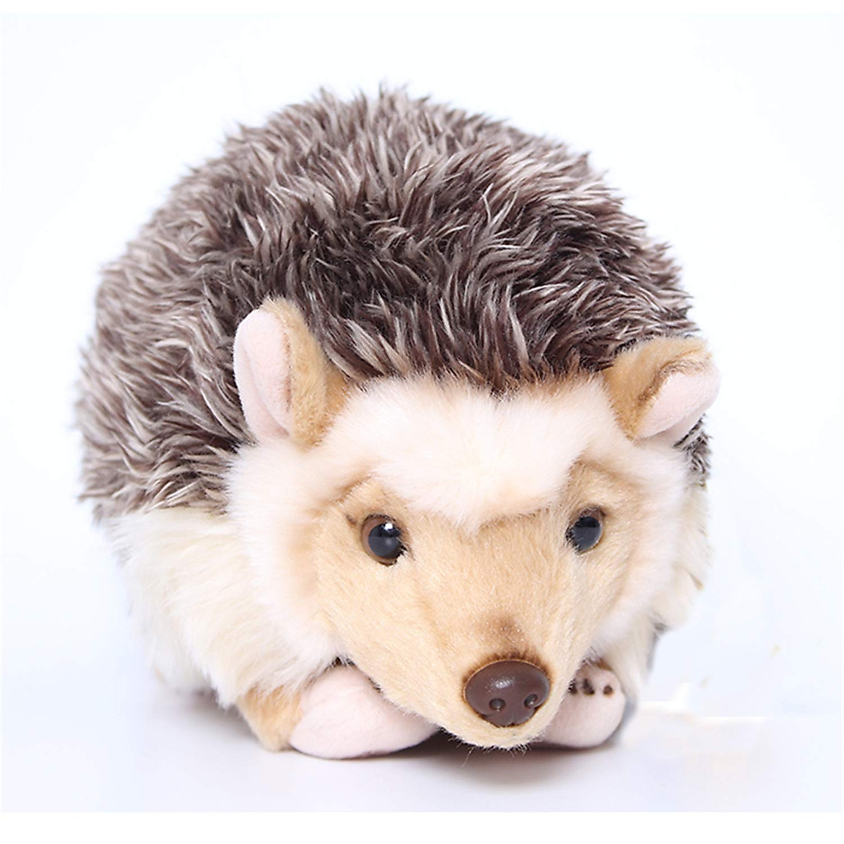 TAMMYFLYFLY Lifelike Hedgehog Plush Stuffed Animal Toy Desert Hedgehog Cute Animal Model (6 inches) (6 in(Pack of 1))