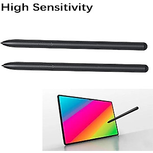 2 Pack Galaxy Tab S7 FE S Pen Replacement Stylus Pen for Samsung Galaxy Tab S7, Tab S7 FE SM-T730, SM-T733, SM-T736B Stylus Pen (Mystic Black)
