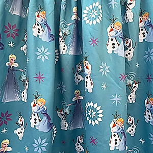 Adorable Little Kid Girls Princess Collection Dress, Fit for 2-7 Years Toddler Girls, Crew Neck Collar, Flutter Sleeves, Knee Length Blue-Green/Medium