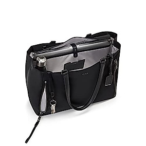 TUMI - Voyageur Valetta Large Tote - Black/Gunmetal