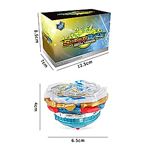 FANSETOYUMA Bey Battle Tops Hybrid Metal Fusion Burst Gyro with 4D Launcher Grip (B-154)