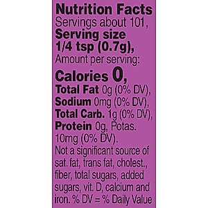 Dash Salt-Free Seasoning Blend, Onion & Herb, 2.5 Ounce (Pack of 8)