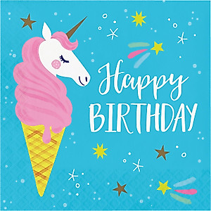 Unicorn Galaxy Napkins, 48 ct
