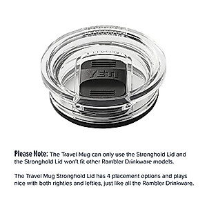 YETI Rambler 30 oz Travel Mug, Stainless Steel, Vacuum Insulated with Stronghold Lid, Navy