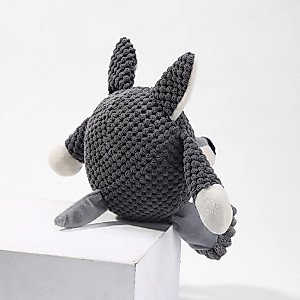 ABOOFAN Sounding Pet Toys Plush Chewing Toy Dogs Training Plush Toy Outdoor Dog Toys Chuck it Balls pet Interactive Toy Dog Squeaky Plush Toys Dogs Training Toy Dog Teething Toy Cute bite